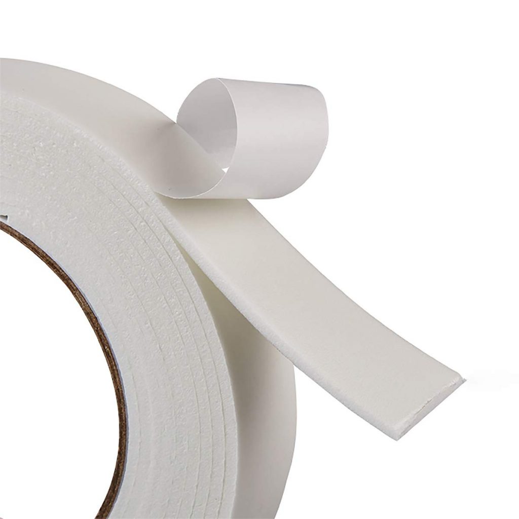 Cinta Doble Faz blanca 18mm x 5m MEGATRONICA