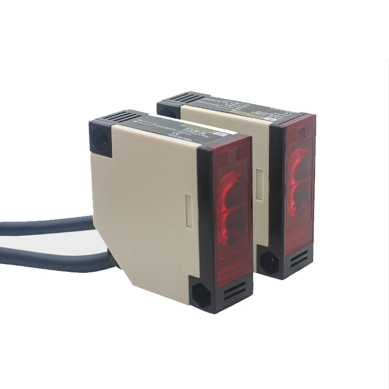 SENSOR FOTOELECTRICO INFRARROJO E3JK-5DM1-5L fotocélula de 5m - MEGATRONICA