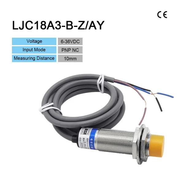 Sensor de Proximidad Capacitivo LJC18A3-B-Z/BY PNP - MEGATRONICA